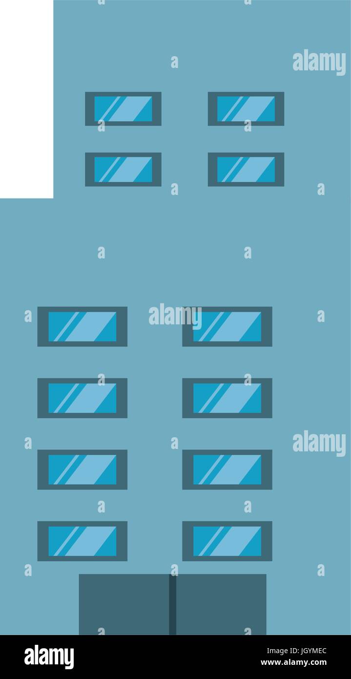 Urban edifice tower icon vector illustration graphic design Stock ...