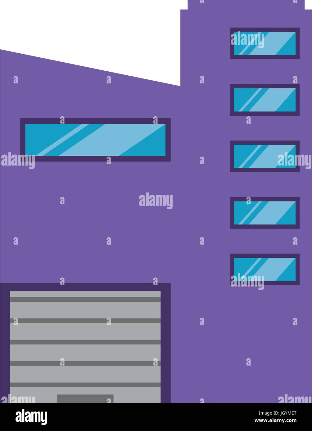 Urban edifice tower icon vector illustration graphic design Stock ...