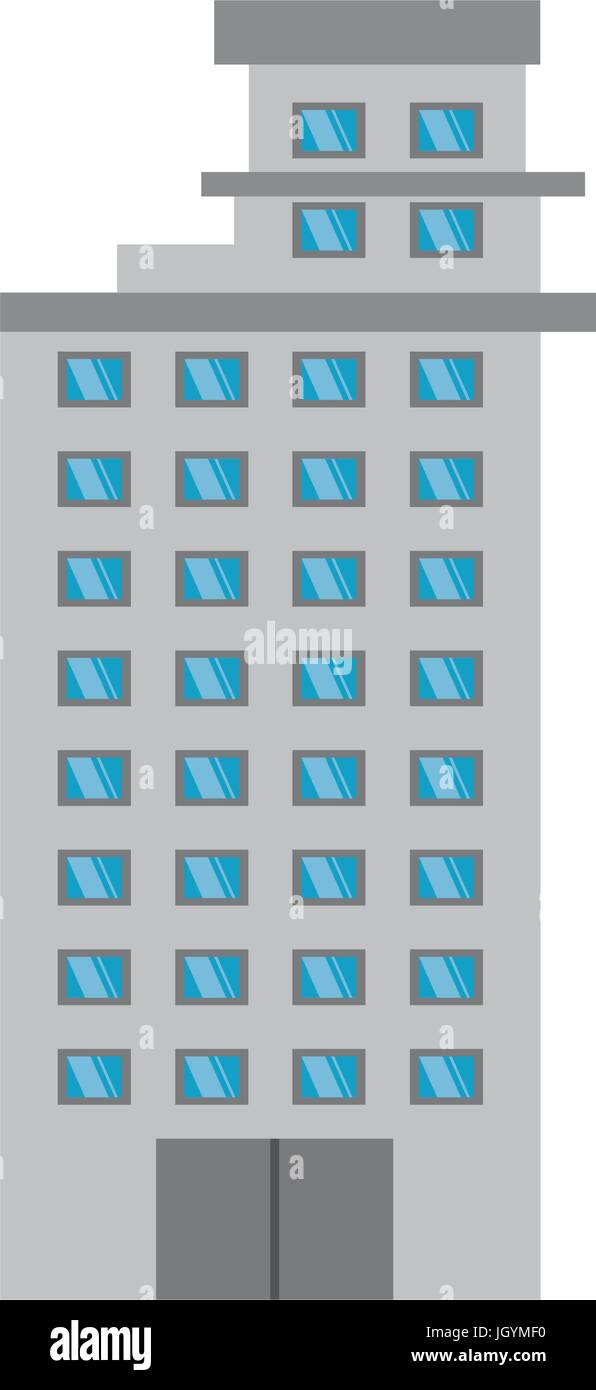 Urban edifice tower icon vector illustration graphic design Stock ...