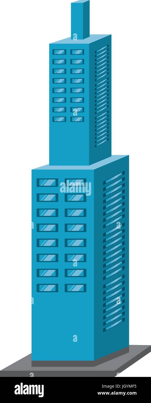 Urban edifice tower icon vector illustration graphic design Stock ...