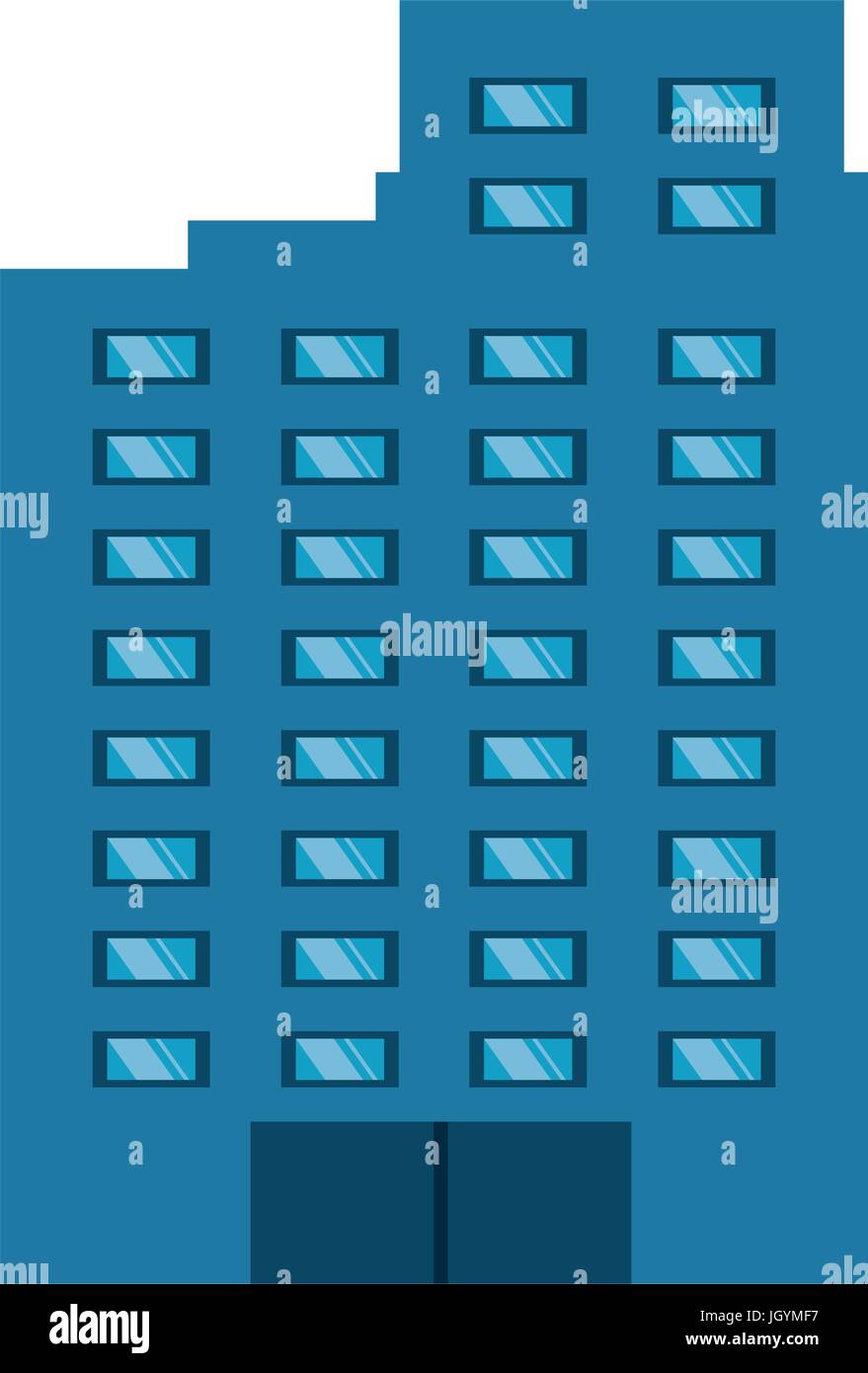 Urban edifice tower icon vector illustration graphic design Stock ...