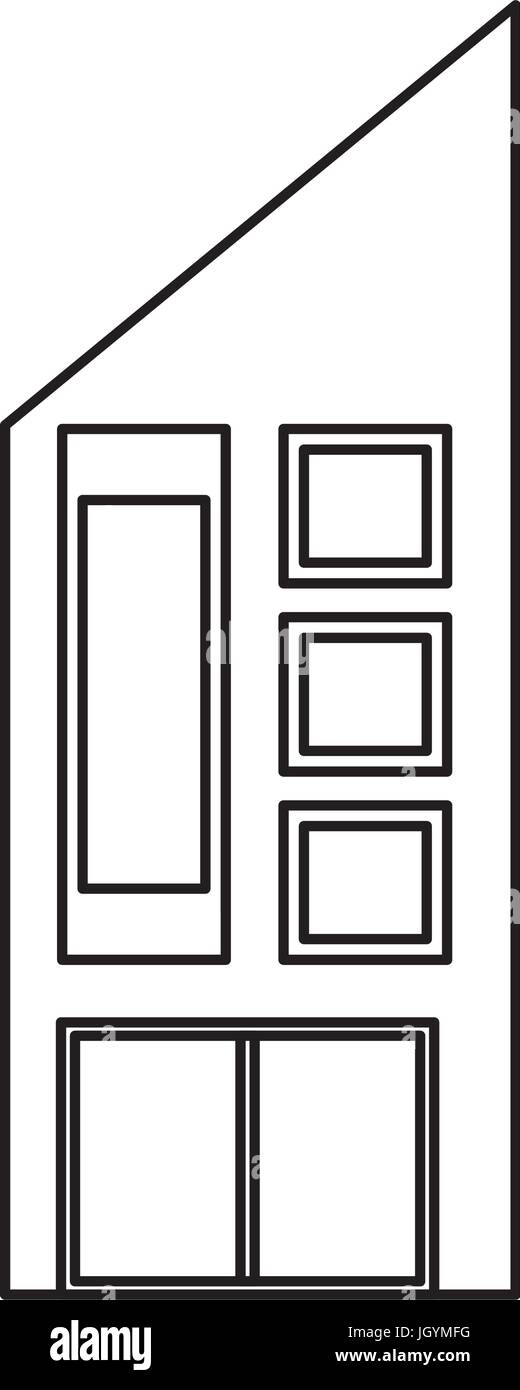 Urban edifice tower icon vector illustration graphic design Stock ...