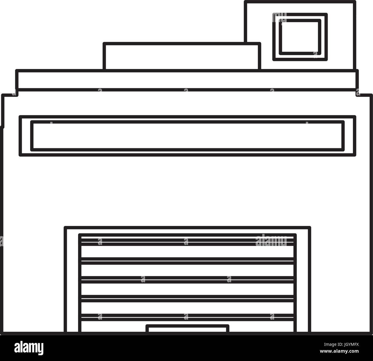 Urban edifice tower icon vector illustration graphic design Stock ...
