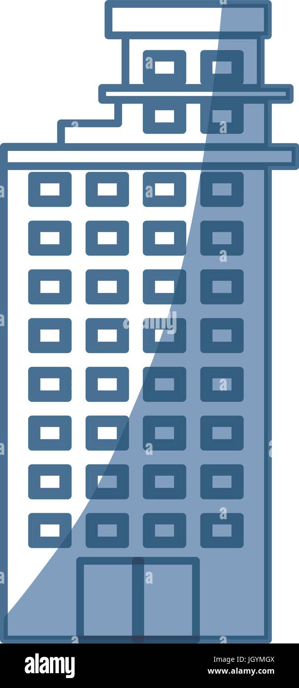 Urban edifice tower icon vector illustration graphic design Stock ...