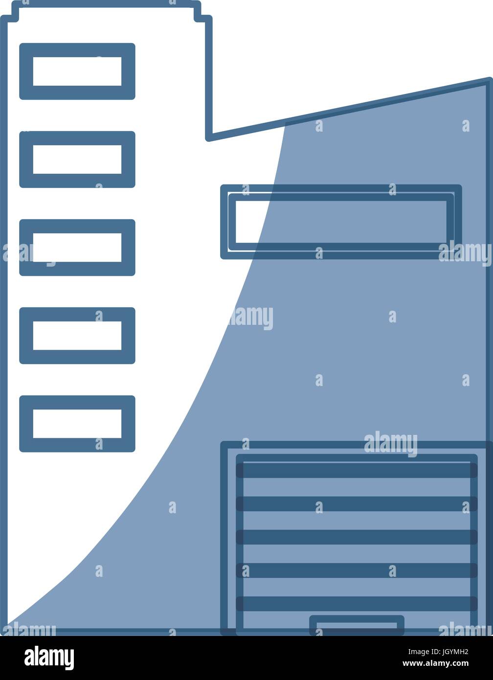 Urban edifice tower icon vector illustration graphic design Stock ...