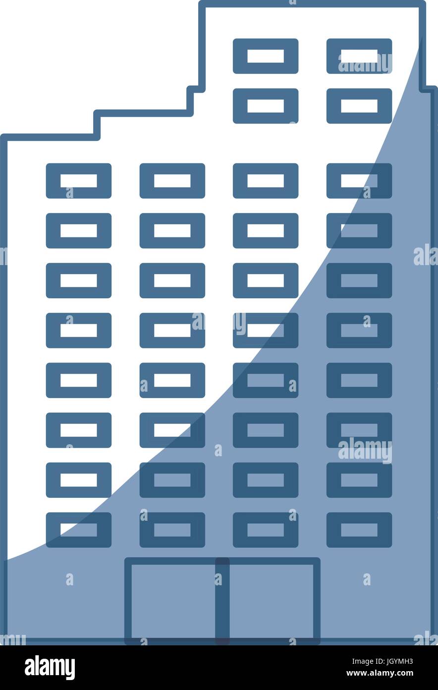 Urban edifice tower icon vector illustration graphic design Stock ...