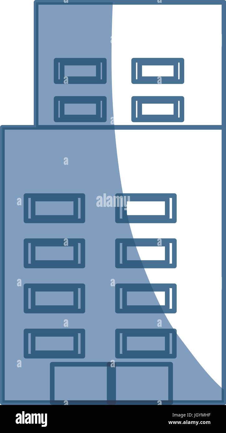 Urban edifice tower icon vector illustration graphic design Stock ...