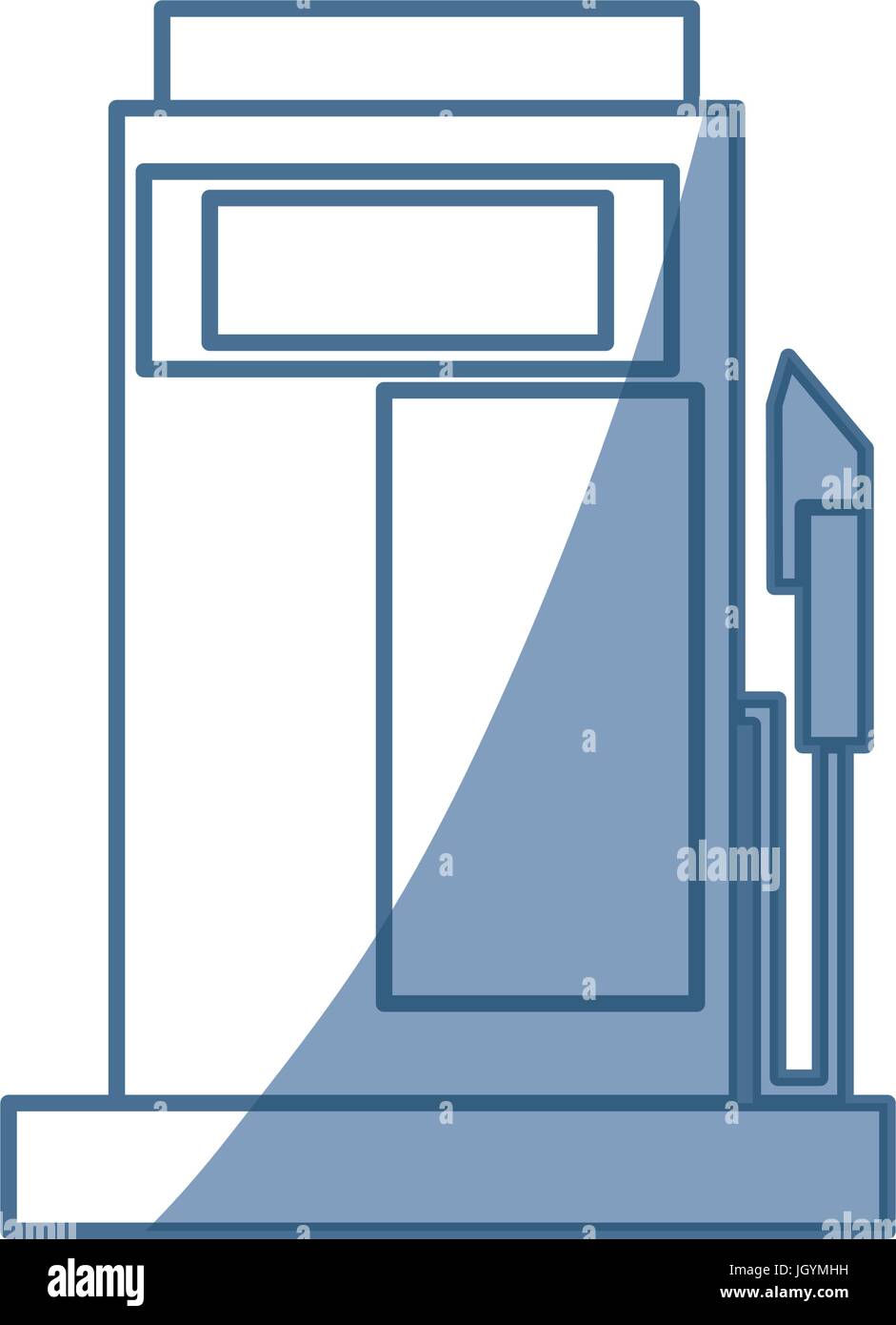 Gasoline dispenser station icon vector illustration graphic design ...
