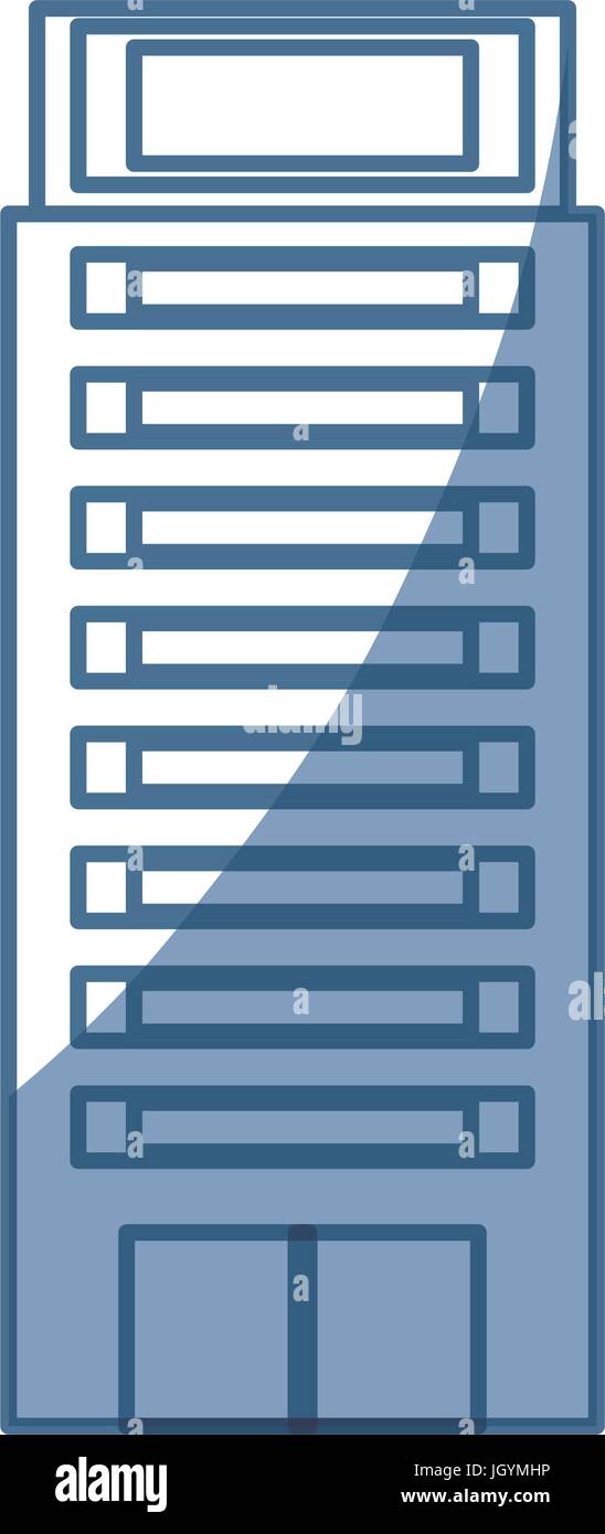 Urban edifice tower icon vector illustration graphic design Stock ...