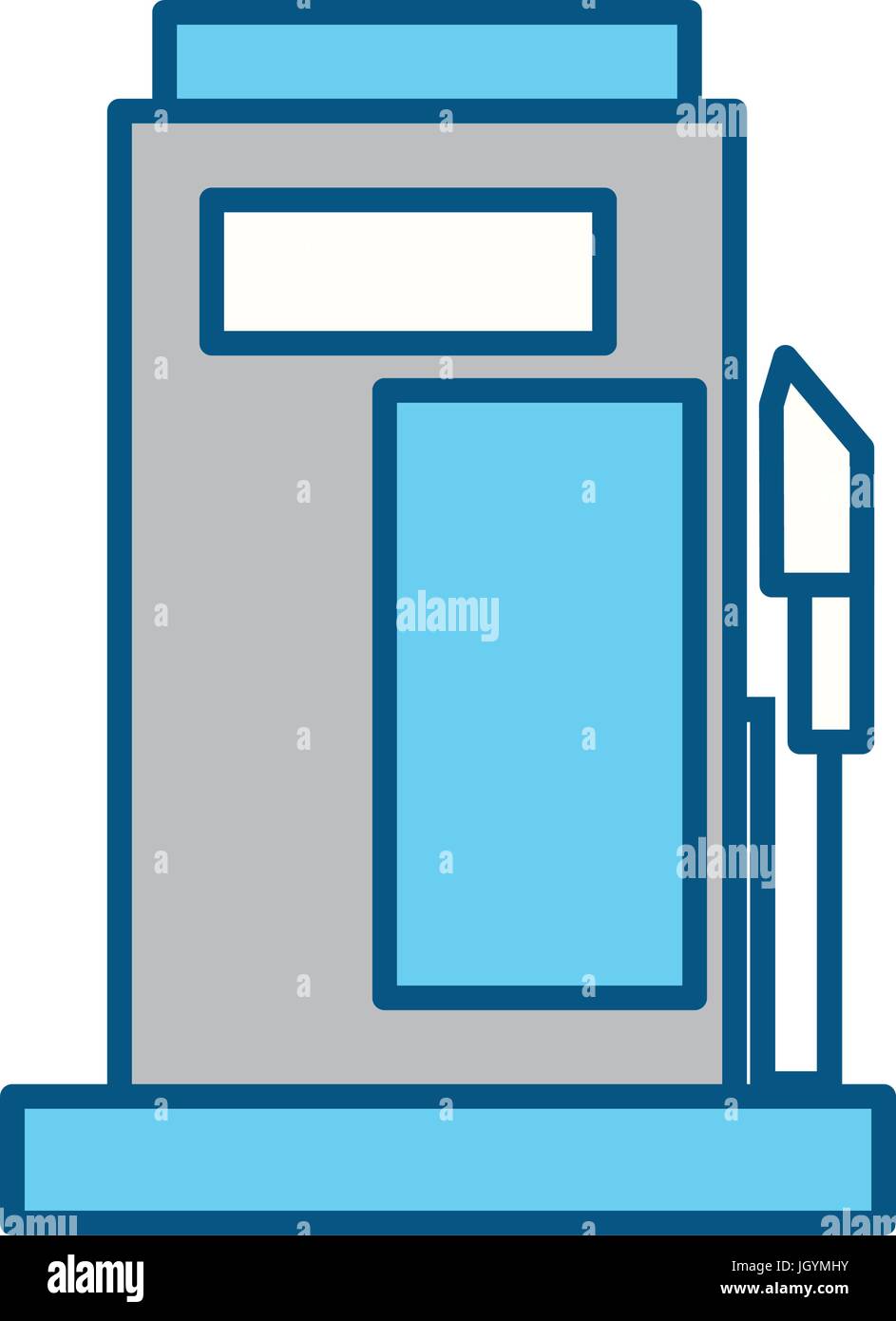 Gasoline dispenser station icon vector illustration graphic design ...