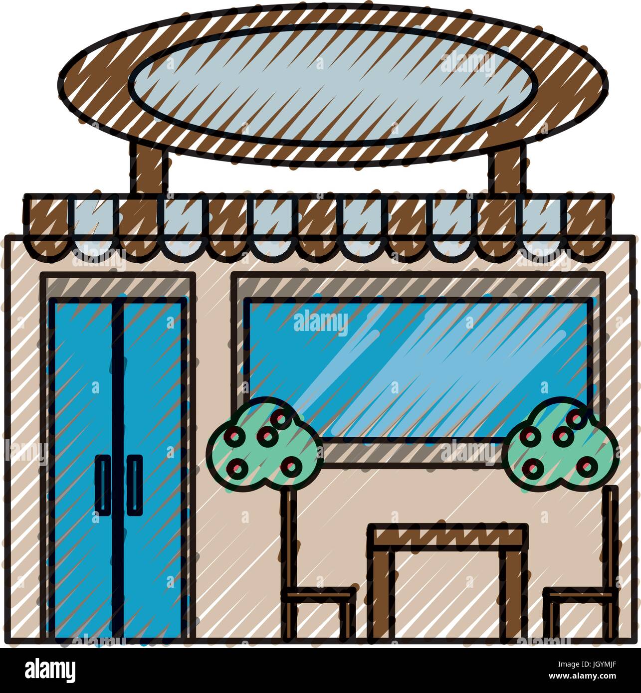 Shop store building icon vector illustration graphic design Stock ...