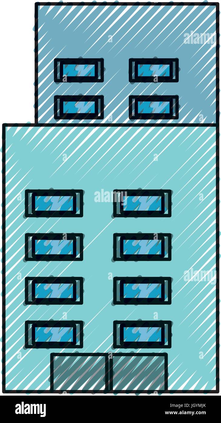 Urban edifice tower icon vector illustration graphic design Stock ...