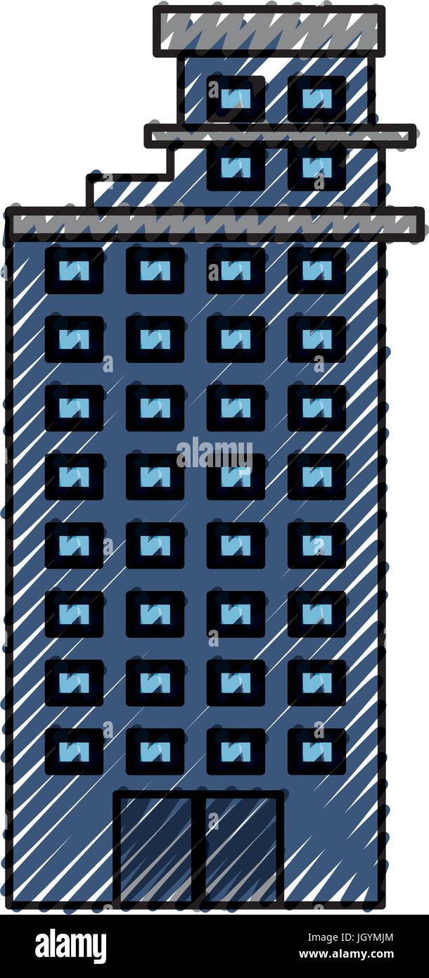 Urban edifice tower icon vector illustration graphic design Stock ...