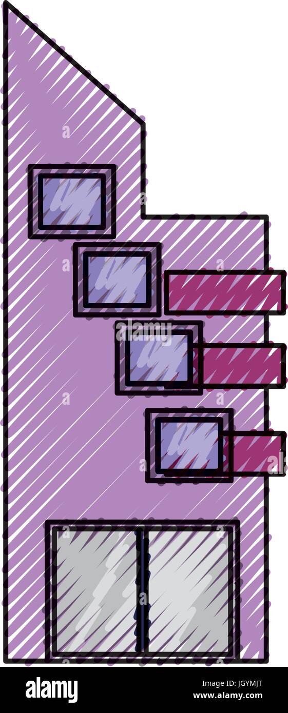 Urban edifice tower icon vector illustration graphic design Stock ...