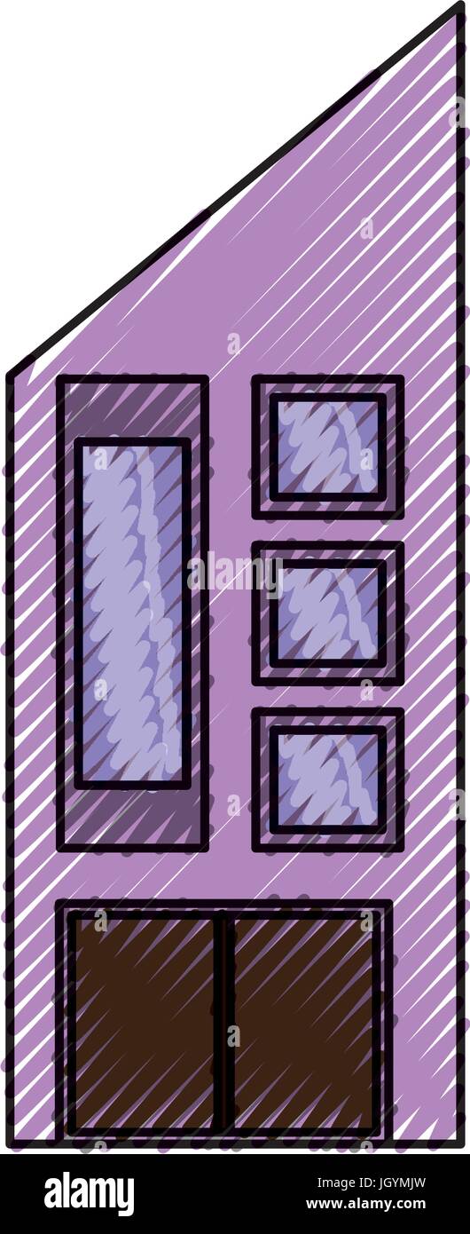Urban edifice tower icon vector illustration graphic design Stock ...