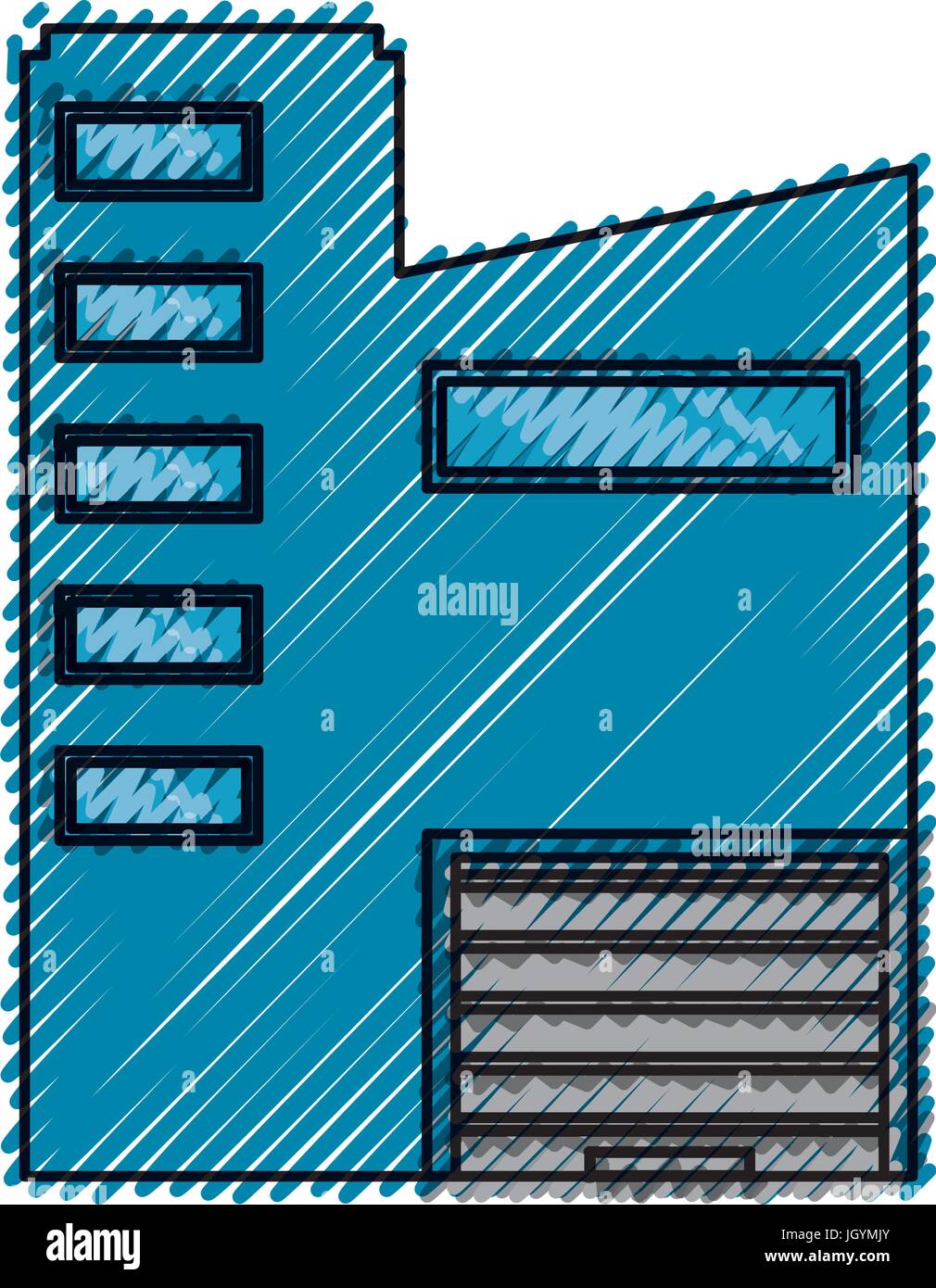 Urban edifice tower icon vector illustration graphic design Stock ...