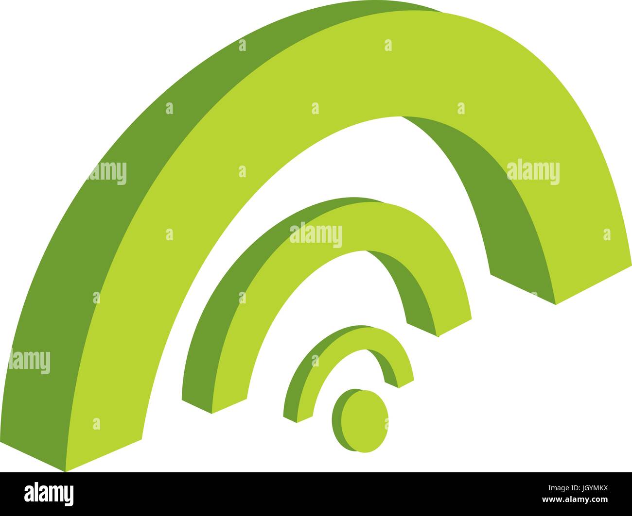 Wifi zone 3D icon vector illustration graphic design Stock Vector Image ...