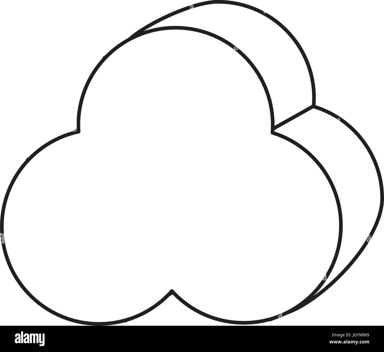 Cloud computing 3D icon vector illustration graphic design Stock Vector ...