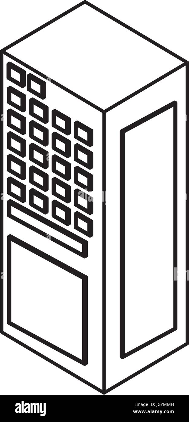 Storage database 3D icon vector illustration graphic design Stock ...