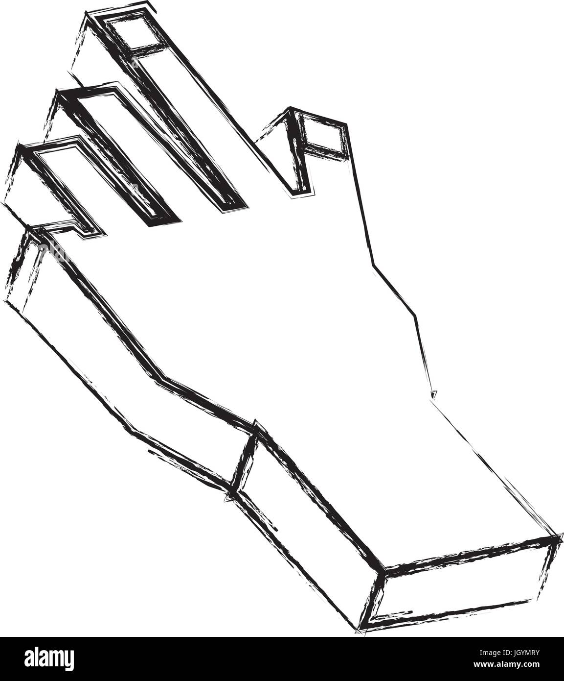 Human hand 3D Stock Vector Image & Art - Alamy