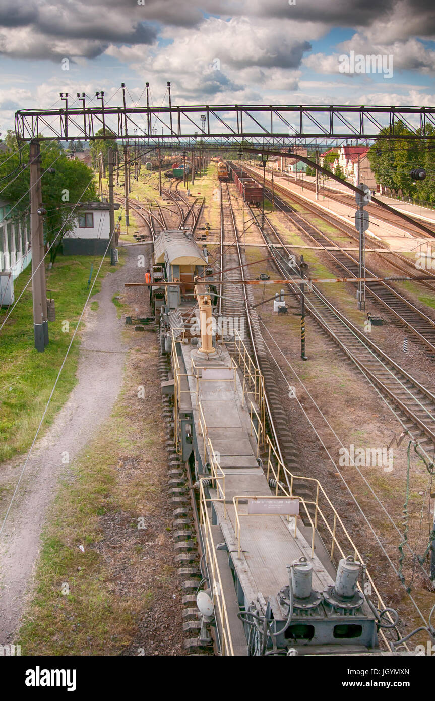 Railway vehicle transport hi-res stock photography and images - Alamy