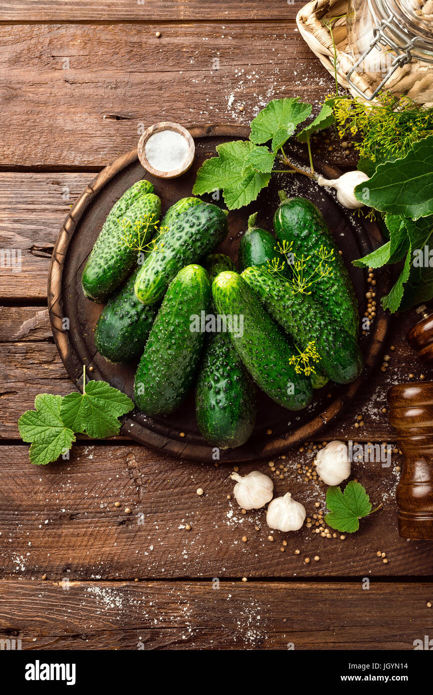 Jar fresh cucumbers canning hi-res stock photography and images - Alamy