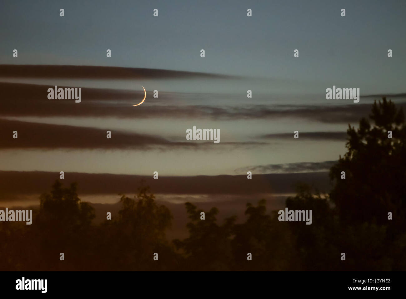 Moonlight breaking hi-res stock photography and images - Alamy