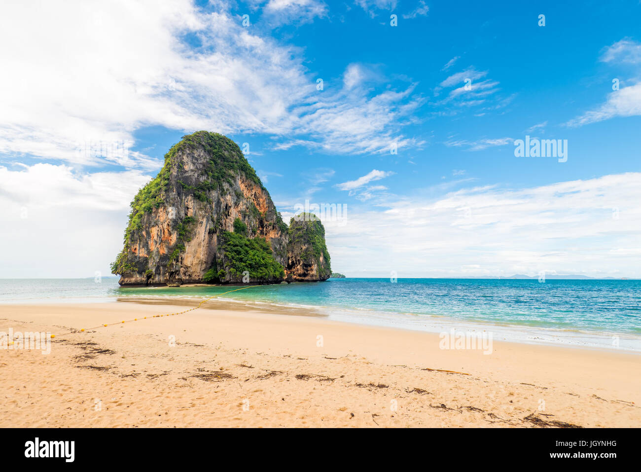 Ko Rang Nok rocky mountain in the Andaman Sea, Thailand Stock Photo - Alamy