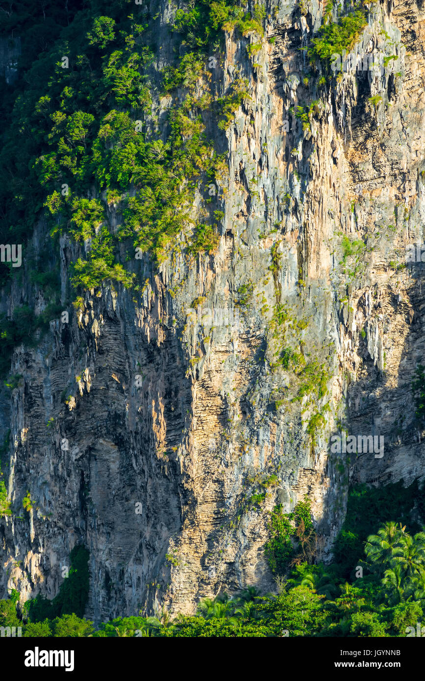Sheer rock is photographed from a close distance Stock Photo - Alamy