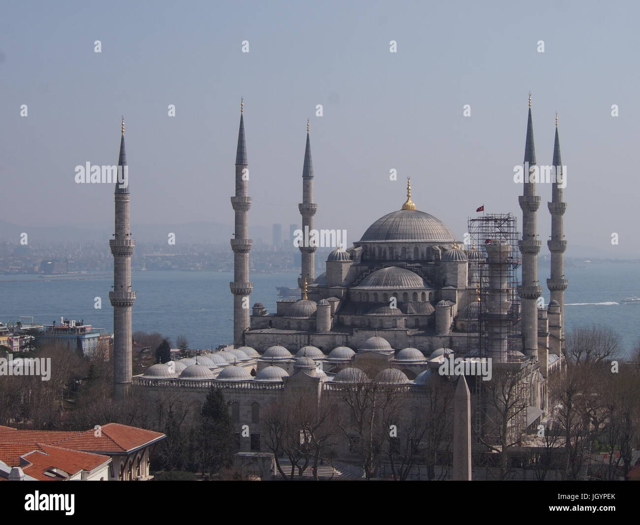 Blue Mosque viewed from above Stock Photo - Alamy