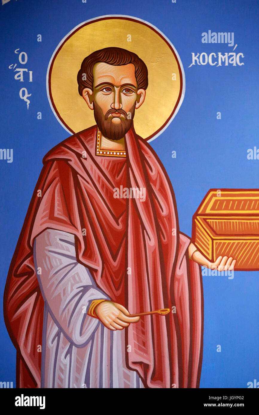 Saint cosmas hi-res stock photography and images - Alamy