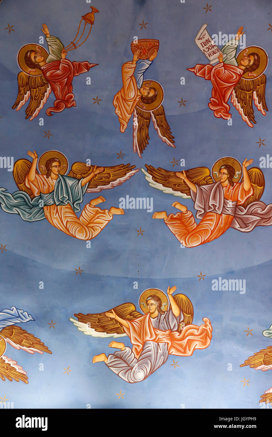 Fresco angel hi-res stock photography and images - Alamy