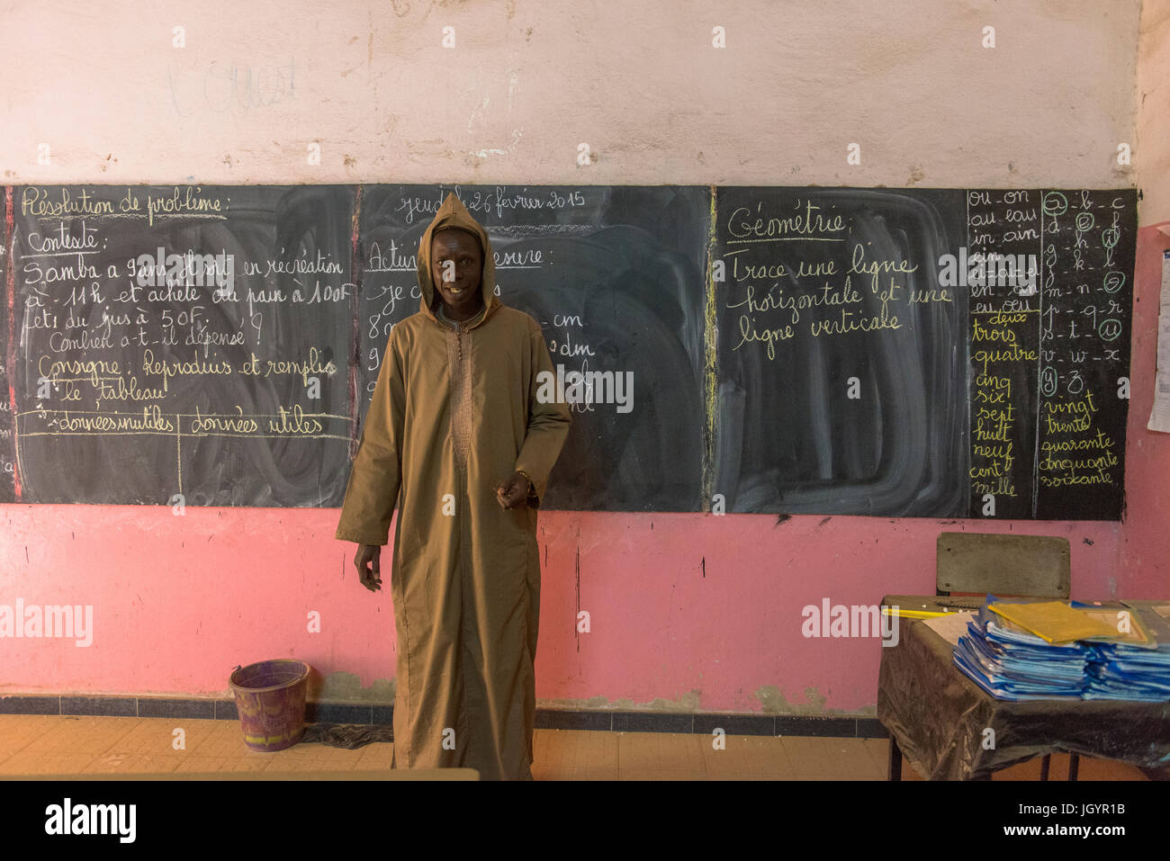 Senegalese school teacher. Senegal Stock Photo - Alamy