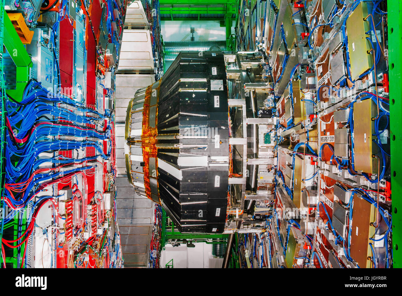 CMS detector of Large Hadron Collider at CERN Stock Photo - Alamy
