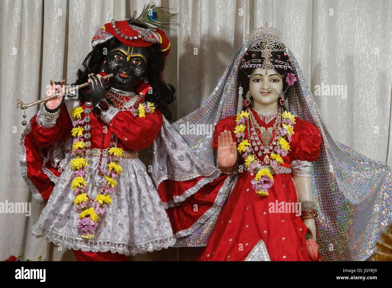 Krishna Radha Iskcon High Resolution Stock Photography and Images - Alamy