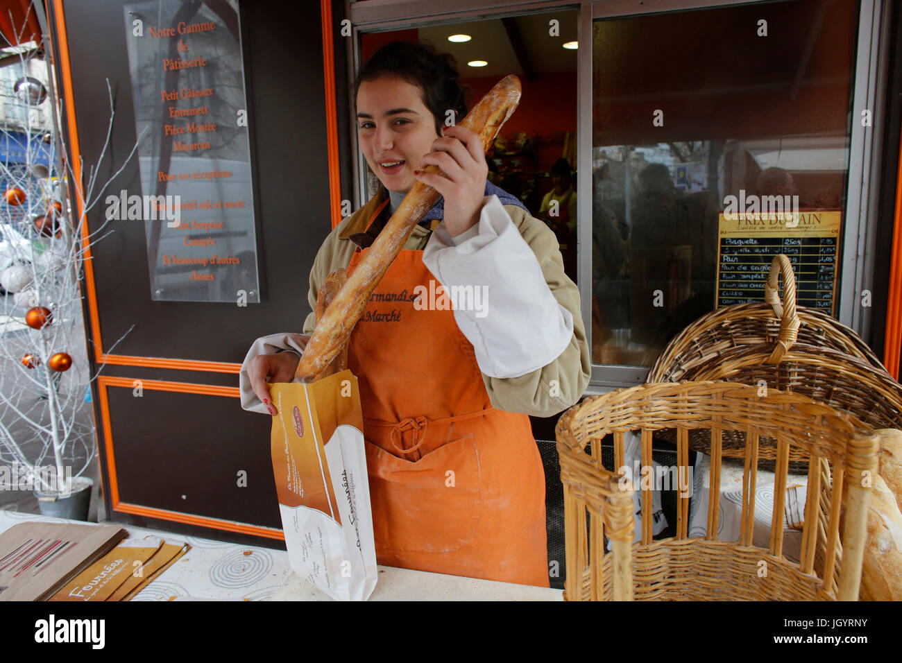 Sunday job. France Stock Photo - Alamy