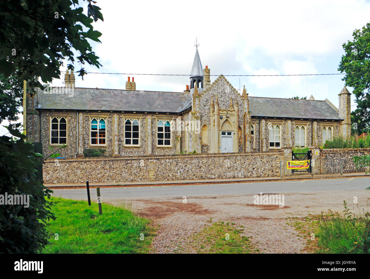 A view of Antingham and Southrepps Primary School in the North Norfolk ...