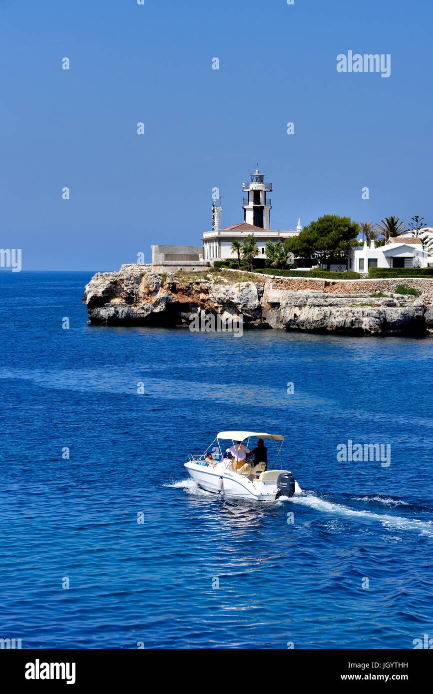 Menorca boat hire hi-res stock photography and images - Alamy
