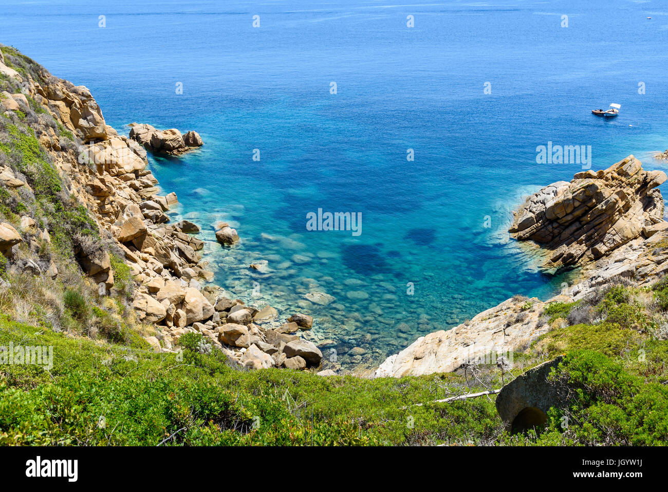 Giglio island, province of Grosseto, tuscany, italy Stock Photo - Alamy