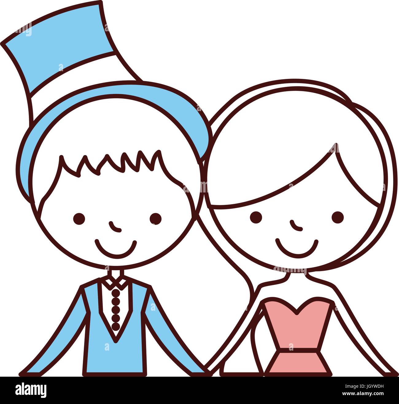 Married couple avatar characters Stock Vector Image & Art - Alamy