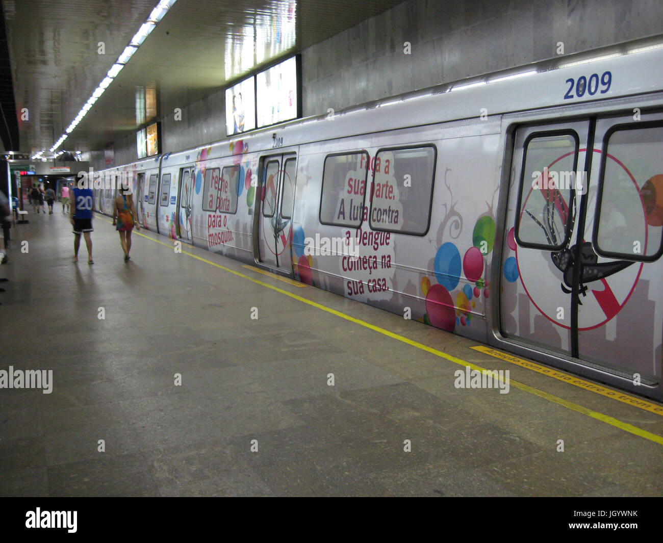 Station of the Subway, Rio de Janeiro, Brazil Stock Photo - Alamy