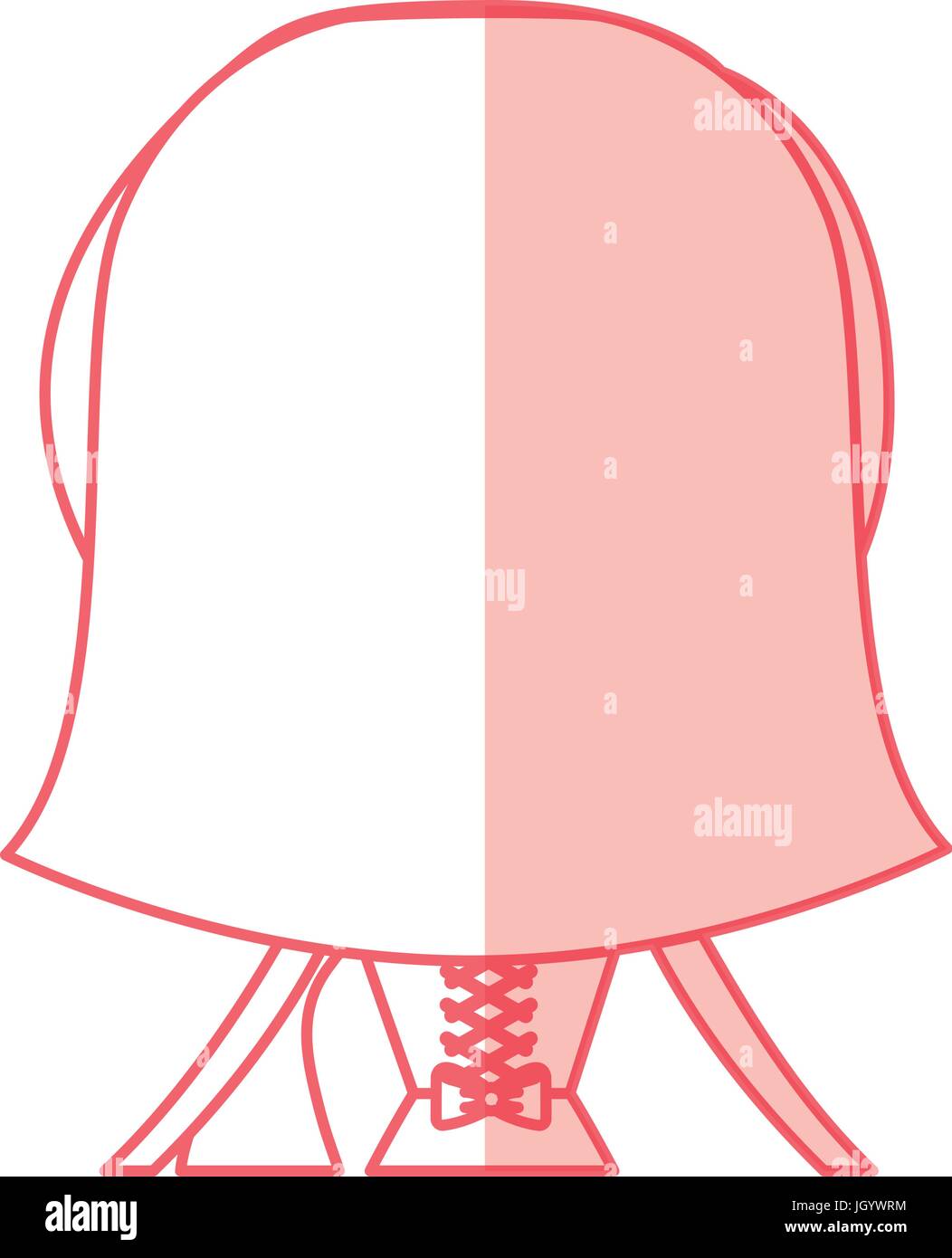 cute wife back avatar character Stock Vector Image & Art - Alamy