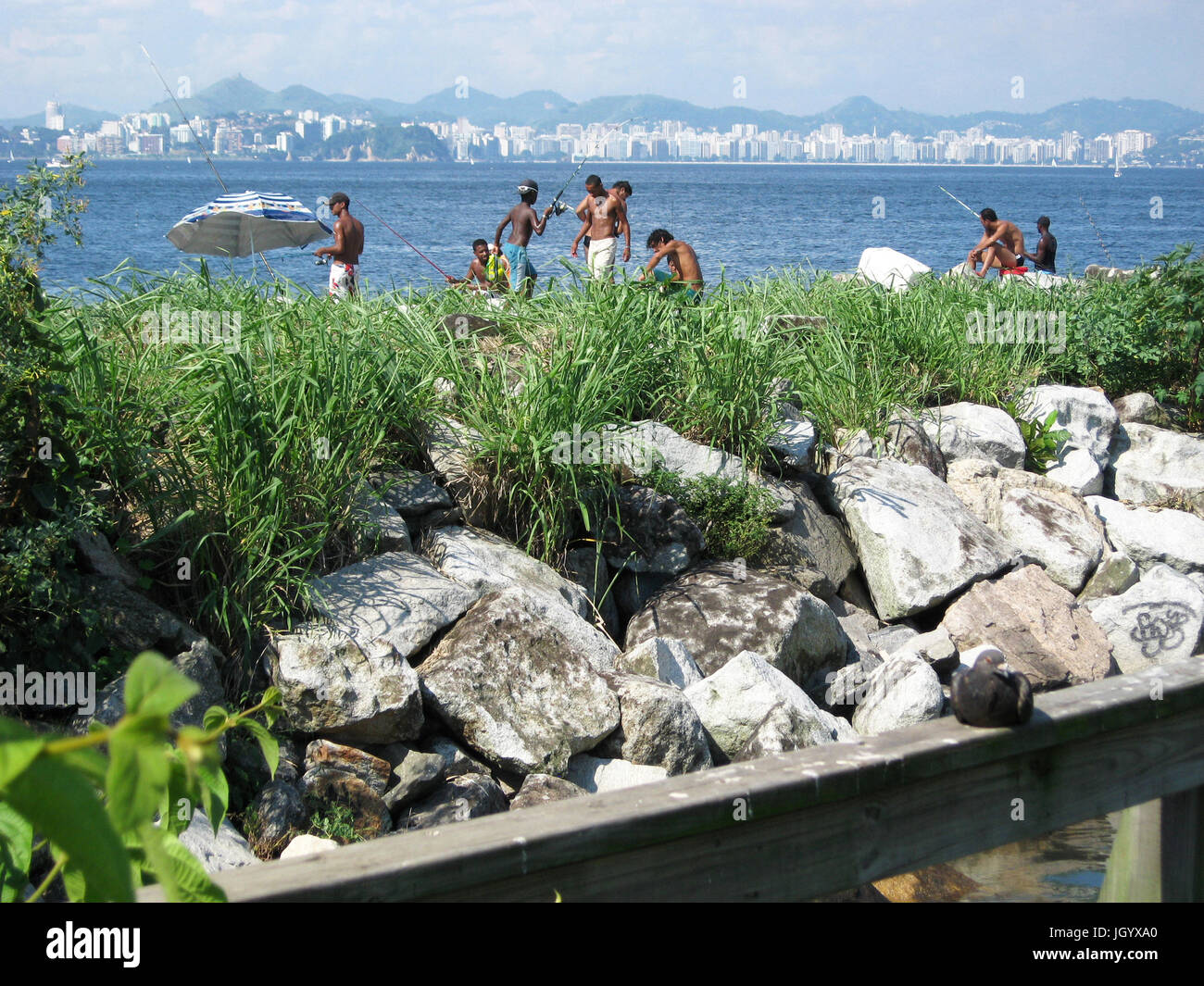 Landscape, Botafogo, Rio de Janeiro, Brazil Stock Photo - Alamy