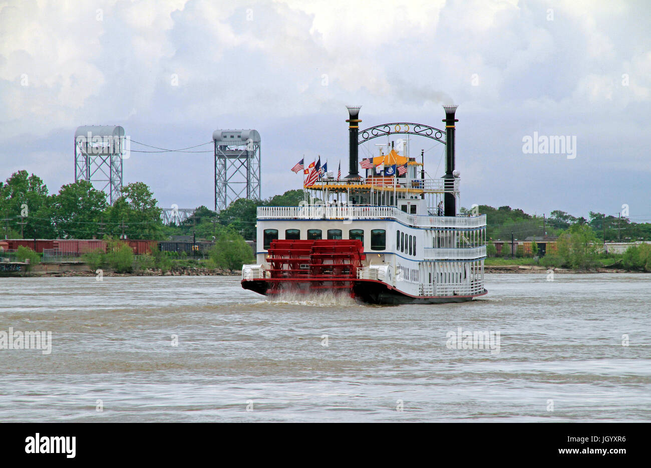 Mississippi river tour boat hi-res stock photography and images - Alamy