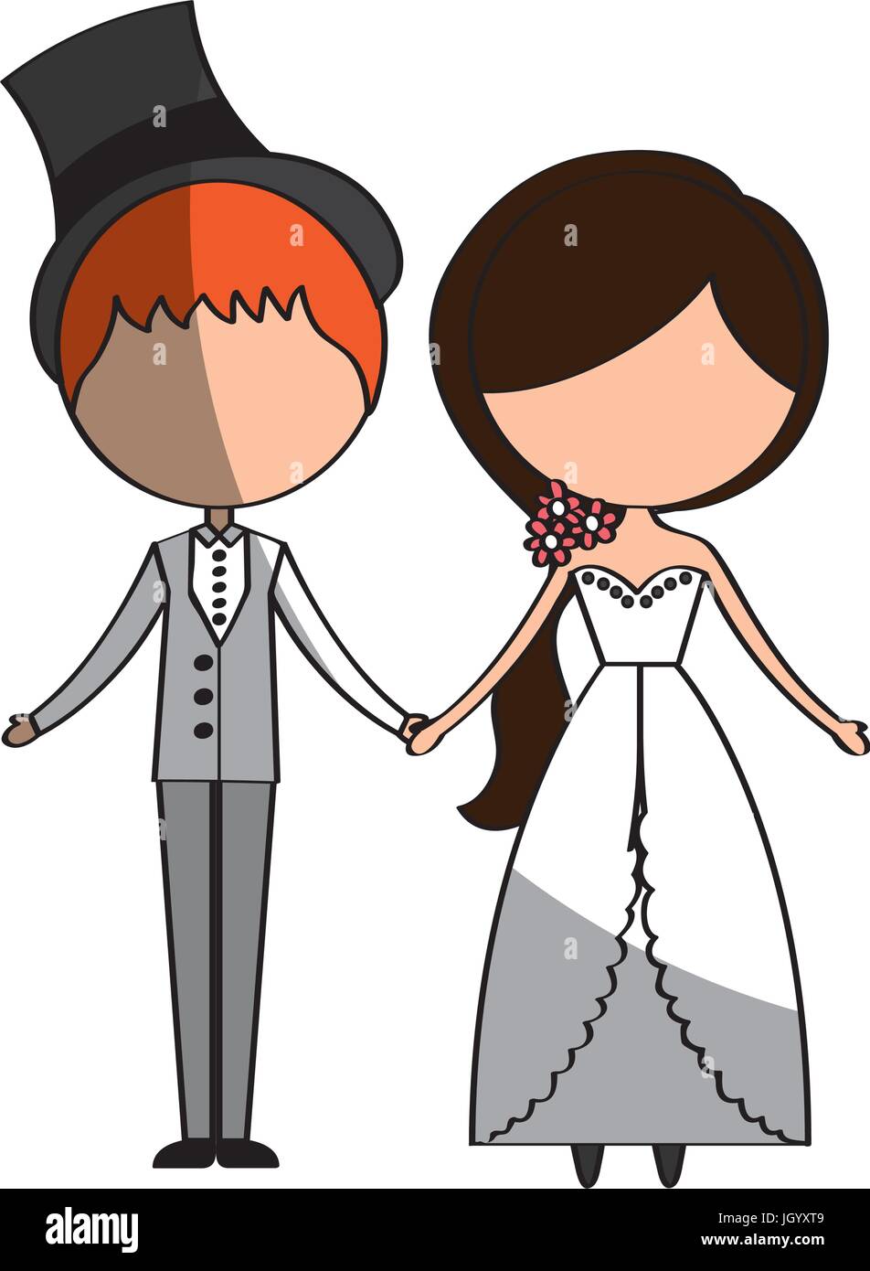 Married couple avatar characters Stock Vector Image & Art - Alamy