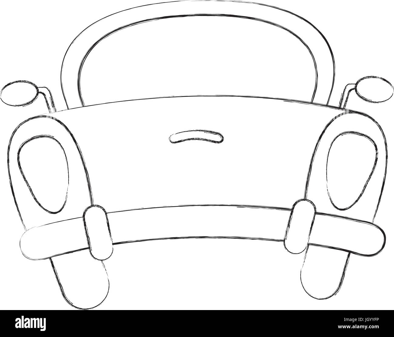 Car rear bumper Black and White Stock Photos & Images - Alamy
