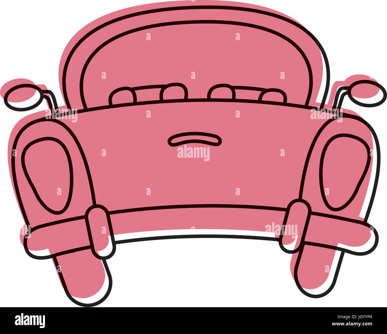 Rear of car icon Stock Vector Image & Art - Alamy