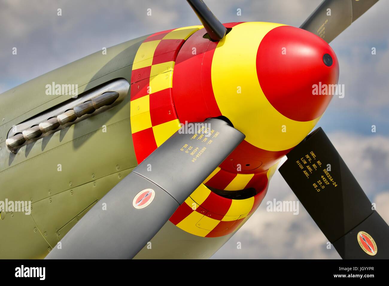North American P-51D Mustang 'Frenesi' on static display at the Flying ...