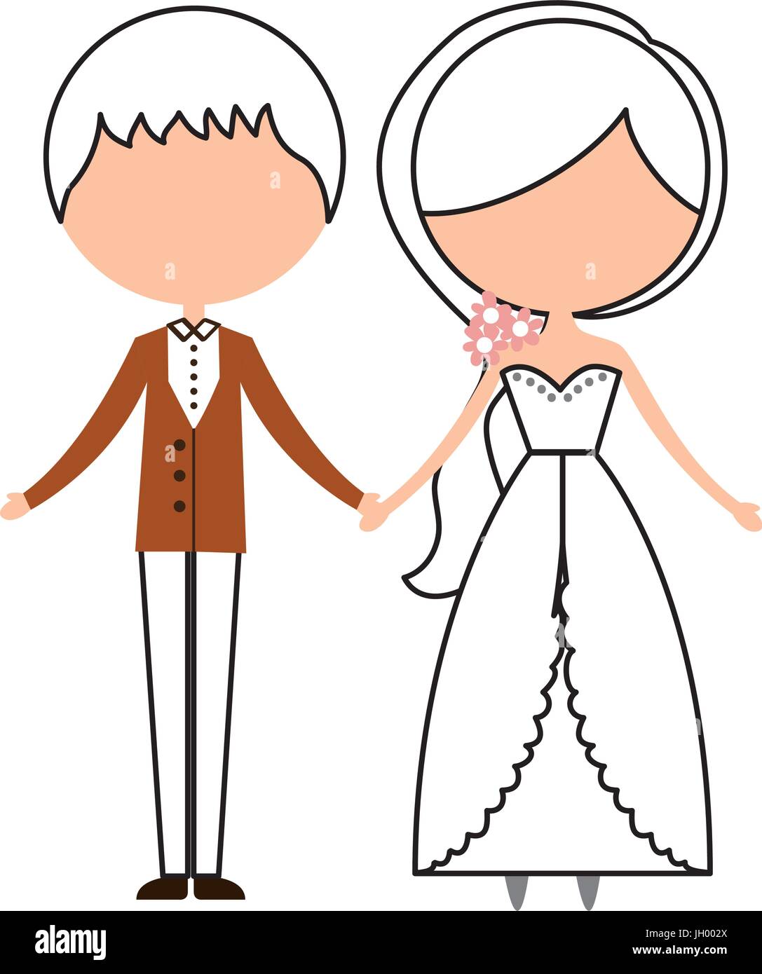 Married couple avatar characters Stock Vector Image & Art - Alamy