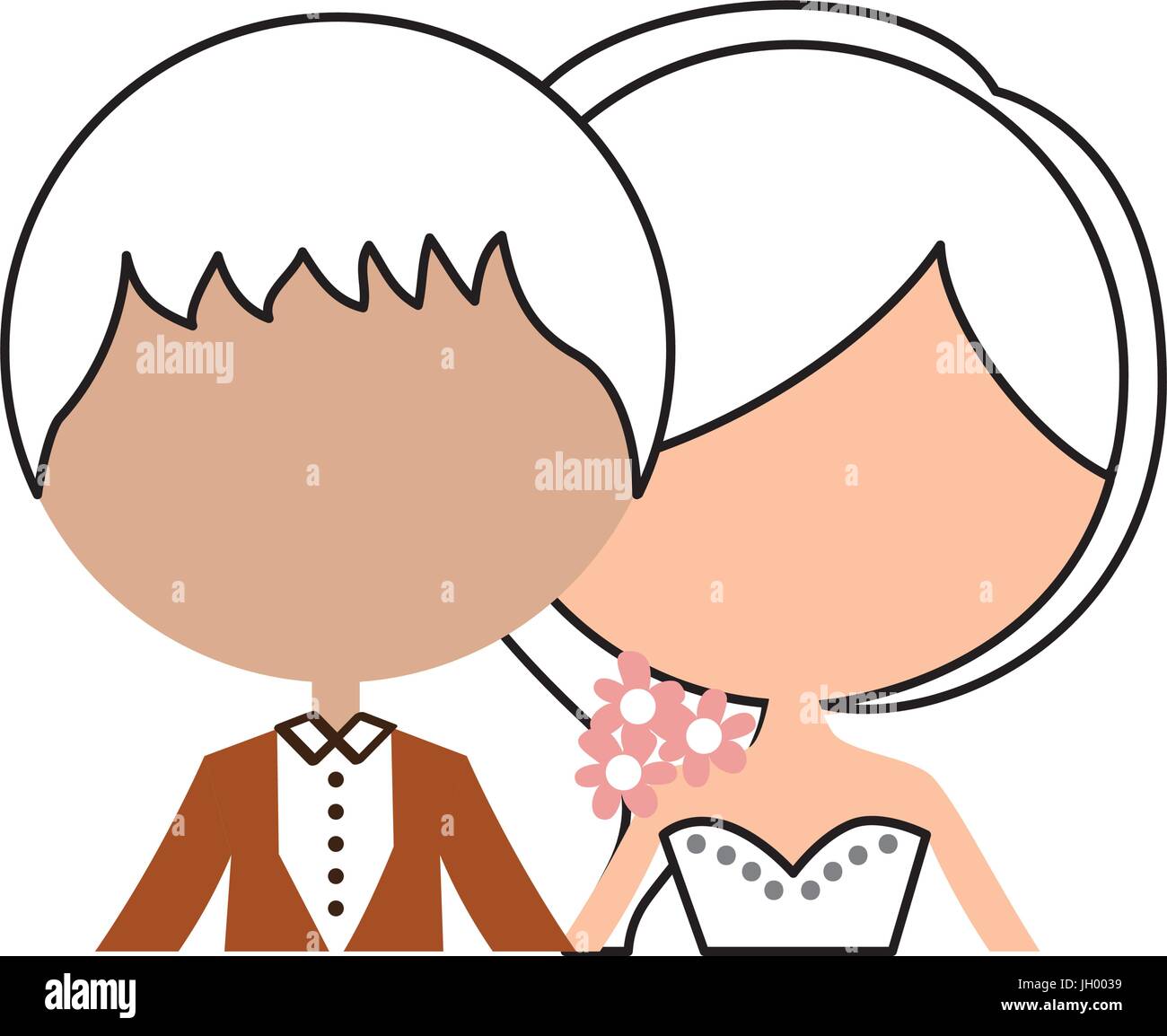 Married couple avatar characters Stock Vector Image & Art - Alamy
